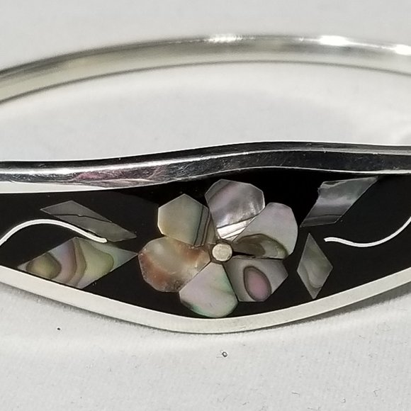 Fashion Jewelry | Jewelry | Abalone Mexican Sterling Bracelet | Poshmark
